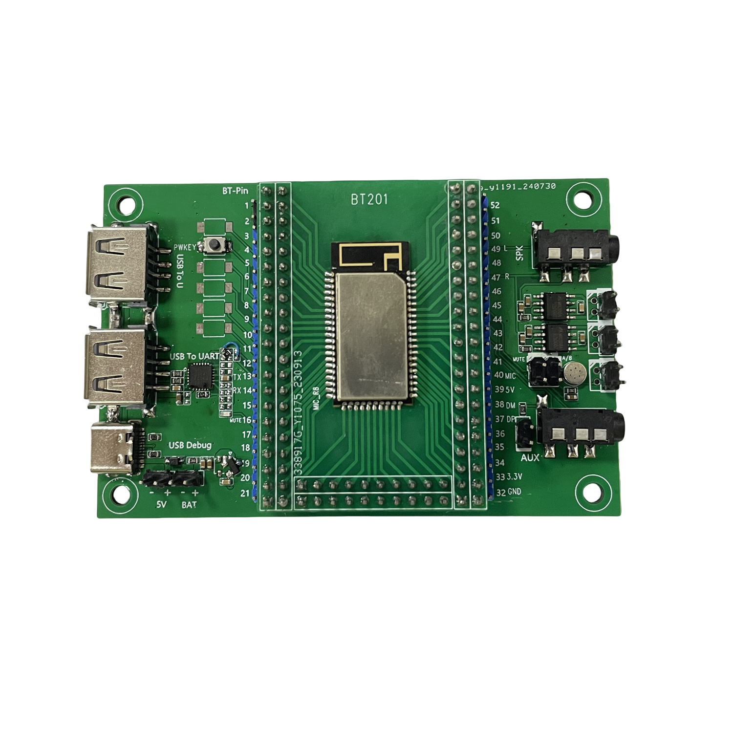 Bluetooth 5.0 Audio Module Development Board Wireless Audio Dev Kit ...